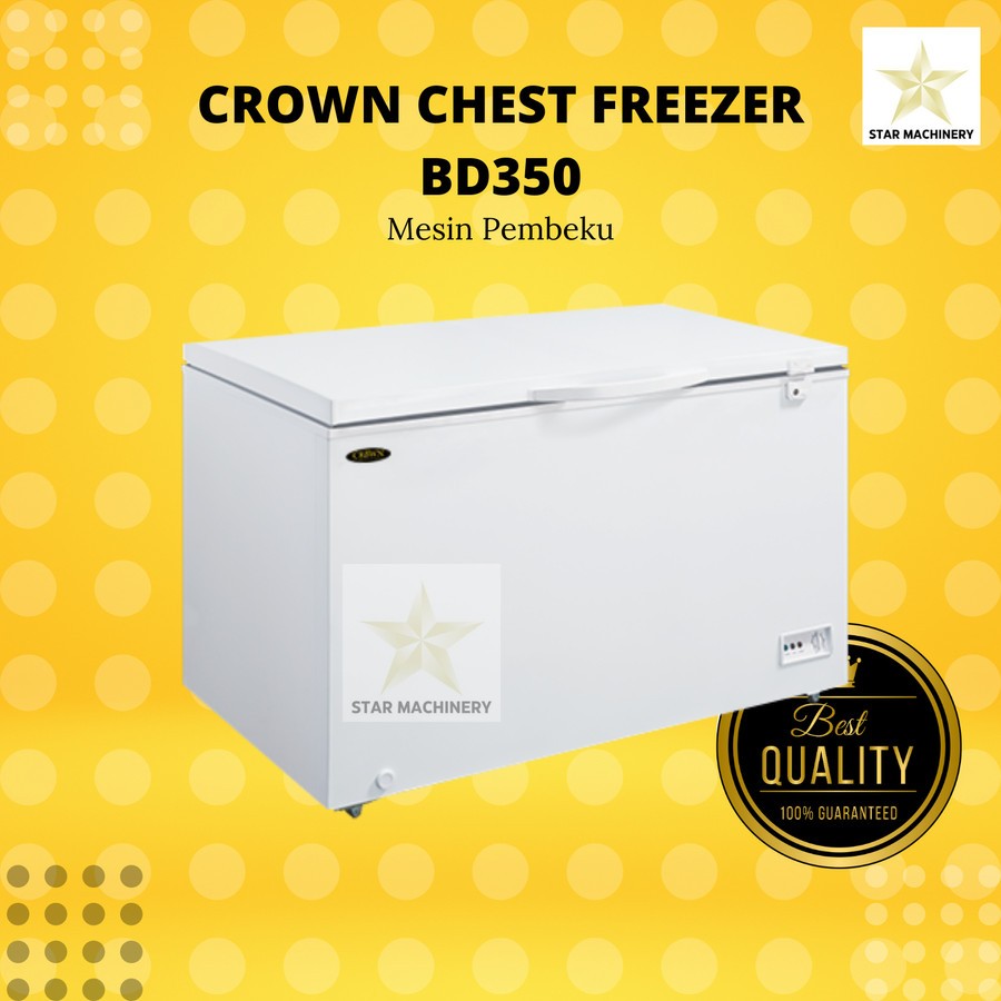 Jual CROWN Chest Freezer kapasitas 350-650 liter - Mesin Pembeku ...
