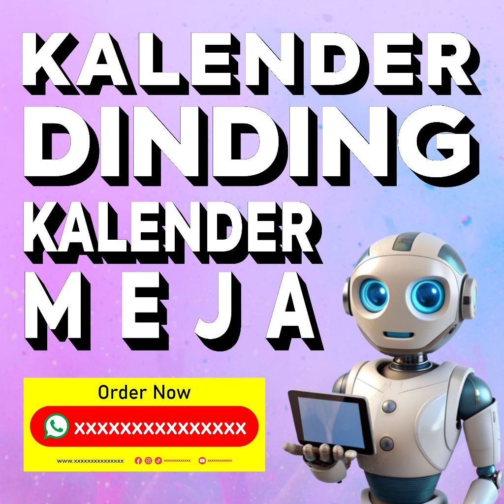 Jual Kalender Dinding / Kalender Meja / Kalender Spiral / Kalender ...