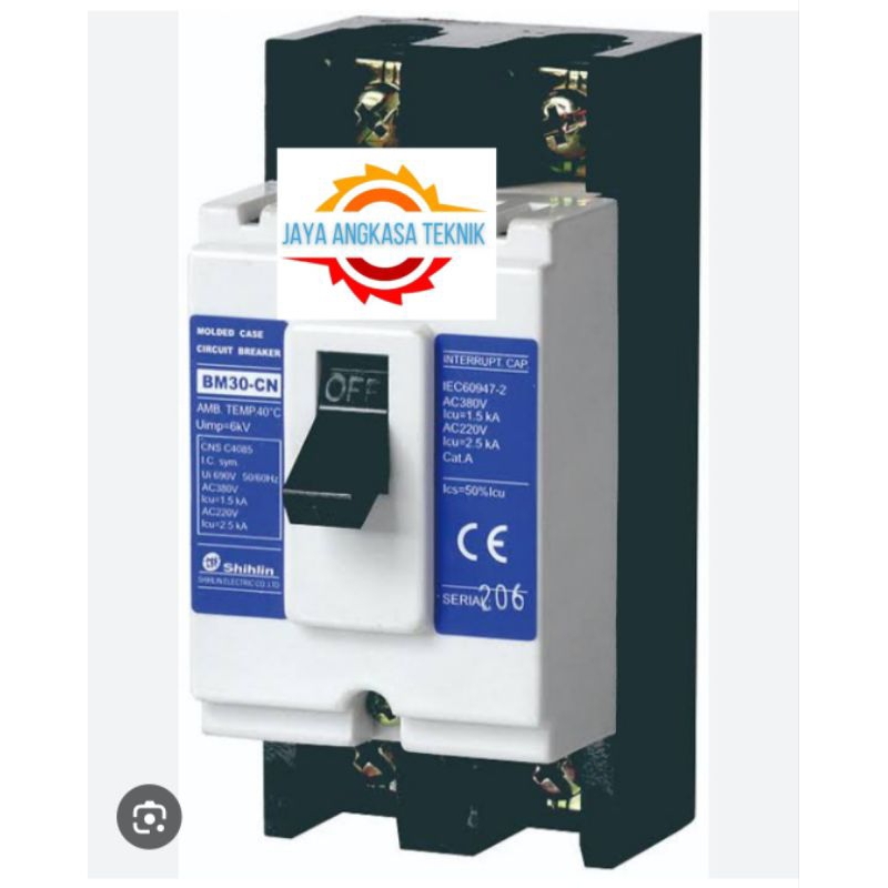 Jual MCCB SHIHLIN ELECTRIC BM50-CN 3P | Shopee Indonesia
