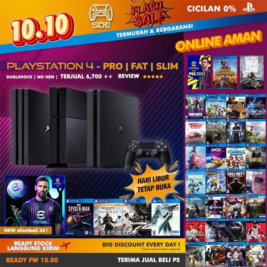 Jual PAKET RENTAL PLAYSTATION 4 BUNDLING PS4 | Shopee Indonesia