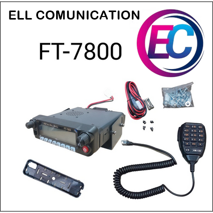 Jual JUAL RADIO RIG WEIRCOM FT 7800 DUALBAND ORIGINAL RIG WEIRCOM FT-7800 FT7800 DUALBAND ...