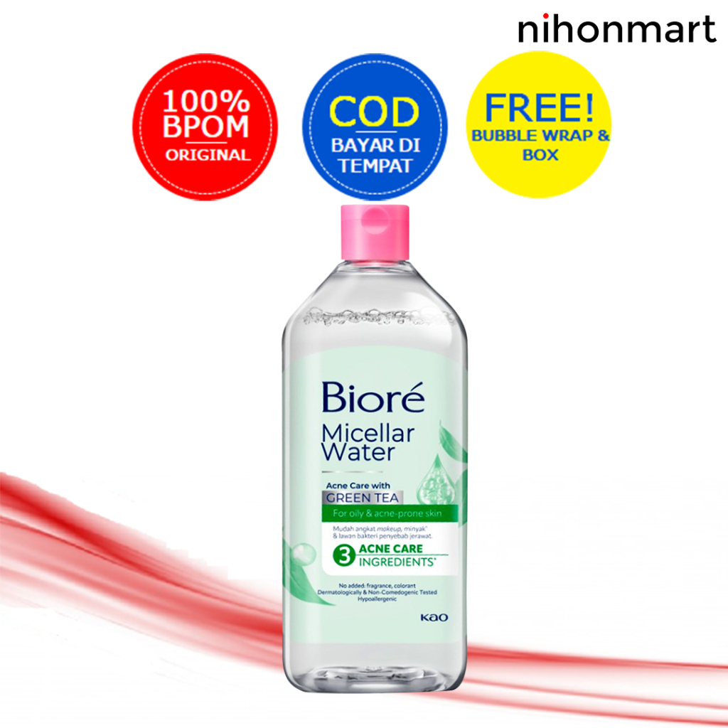 Jual Biore Micellar Water Acne Care 400ml | Shopee Indonesia