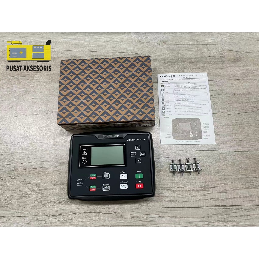 Jual SMARTGEN HGM6120N HGM 6120 N MODULE ATS AMF MODULE GENSET PANEL ORIGINAL GENUINE | Shopee ...
