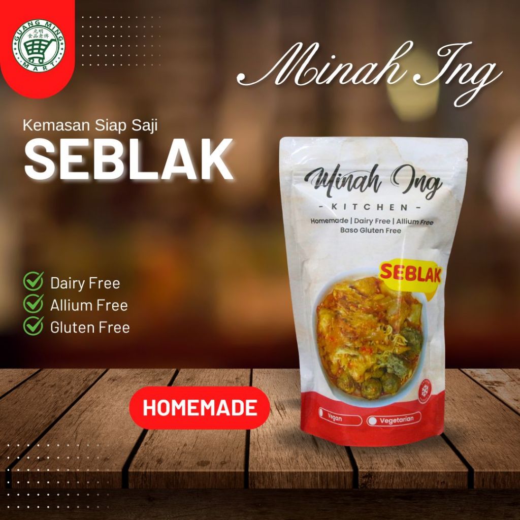 Jual Mie Bakso Seblak Vegetarian / Mie Bakso Seblak Minah Ing Kitchen ...