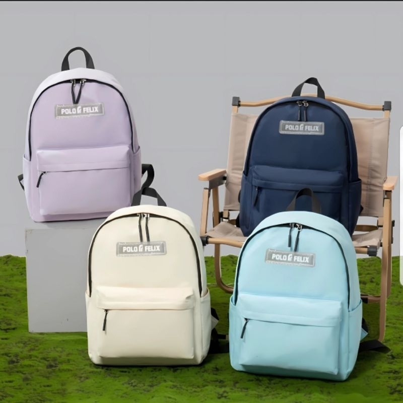 Jual Backpack Simple Clasic Tas Ransel Berkapasitas Besar Ransel ...