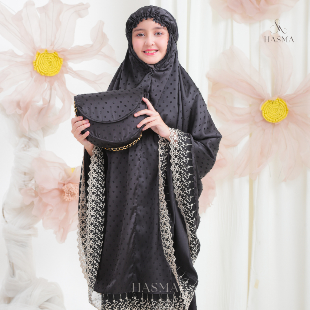 Jual HASMA - Mukena Anak Perempuan Premium Armani Silk Uragiri 2in1 Alifa Kids Series Hasma ...