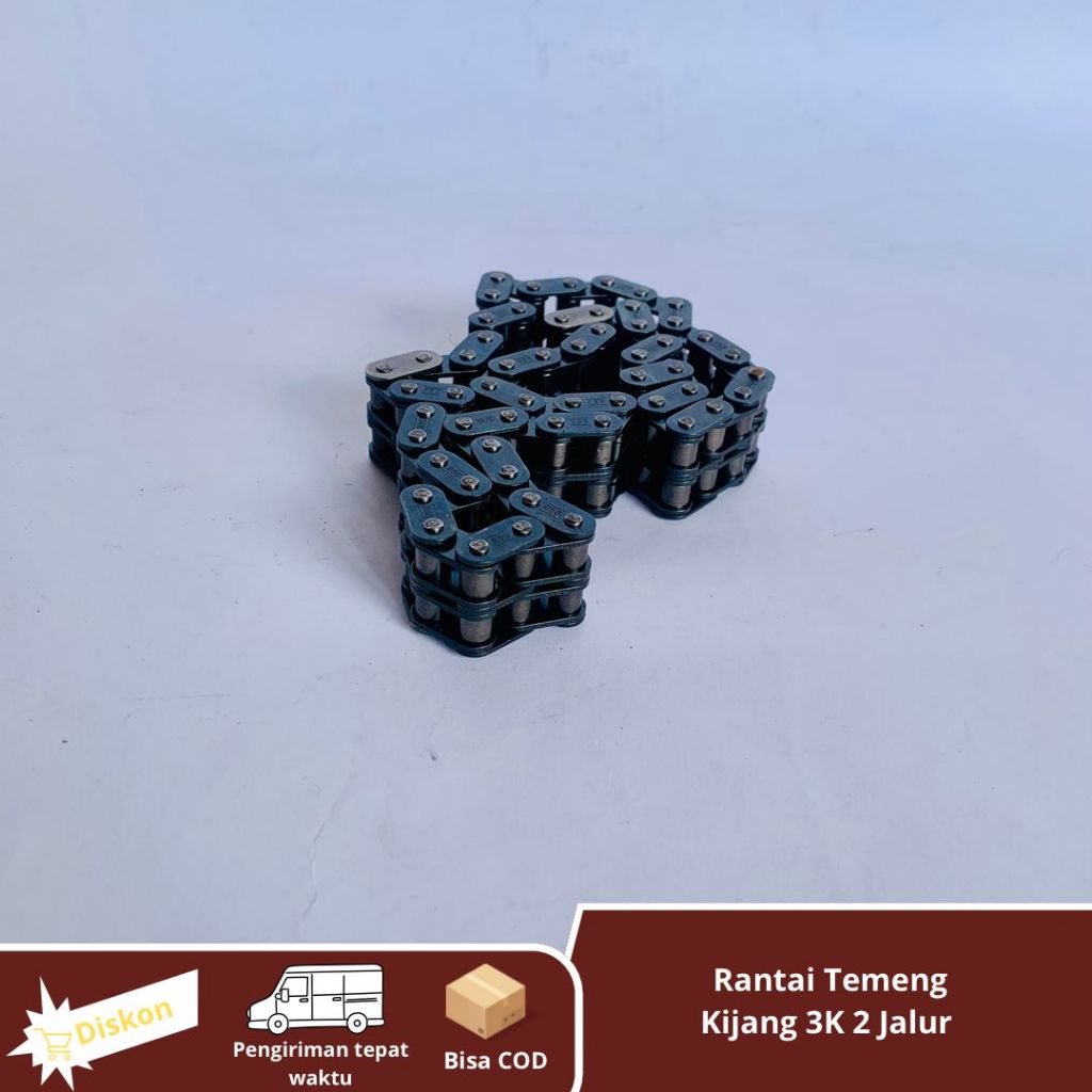 Jual RANTAI TEMENG / RANTAI KETENG CHAIN ONLY TOYOTA KIJANG 3K 2 JALUR ...