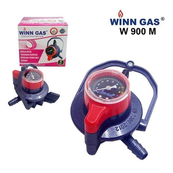 Jual Regulator Win Gas 900 Double Lock Tekanan Rendah / Regulator ...