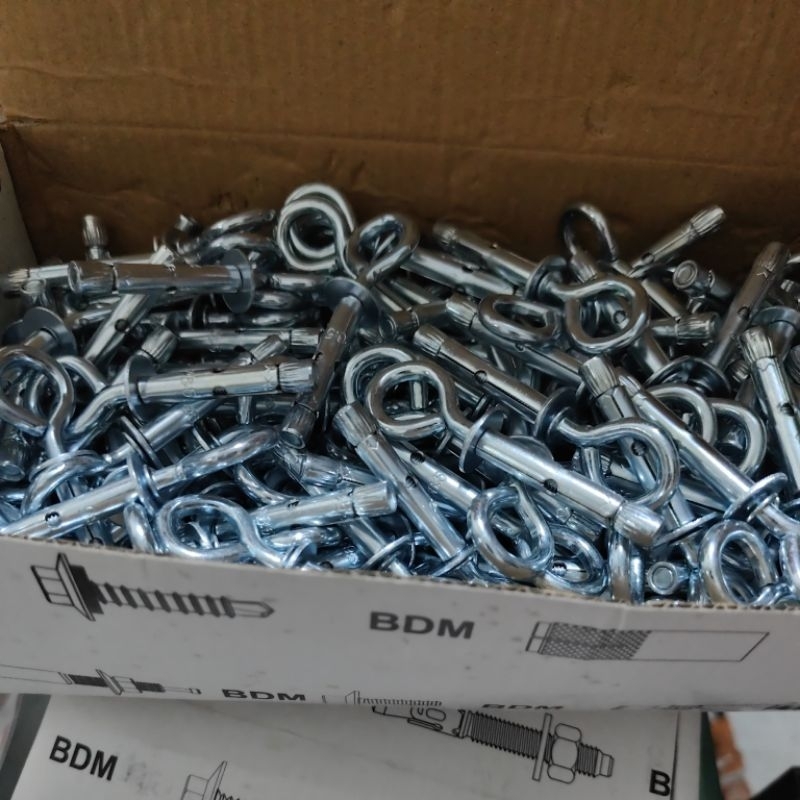 Jual eye dynabolt m6x40 mm Kualitas Bagus baut tanam mata M6 x 40 ...