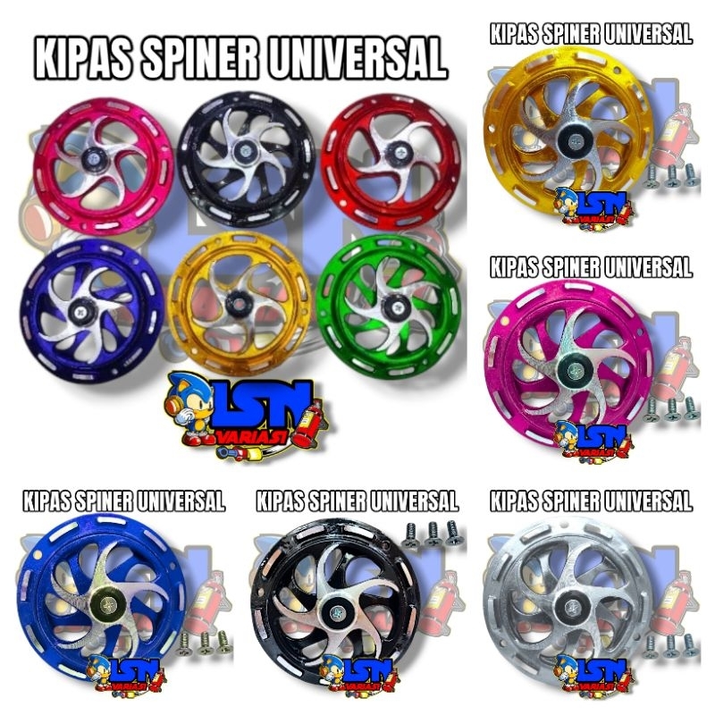 Jual SPINER SPINNER COVER KIPAS FULL CNC UNIVERSAL BEBEK MATIC FIZ R ...