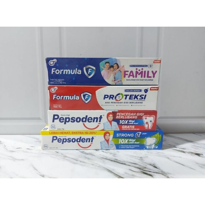 Jual PEPSODENT / FORMULA PASTA GIGI 75g | Shopee Indonesia