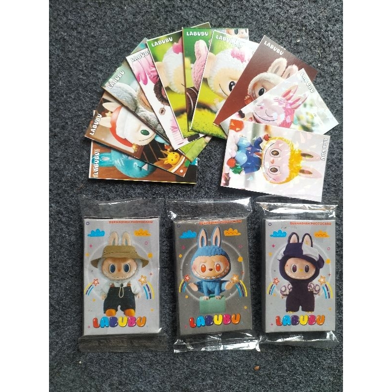 Jual 3Box Photocard Labubu isi 36pcs kartu | Shopee Indonesia
