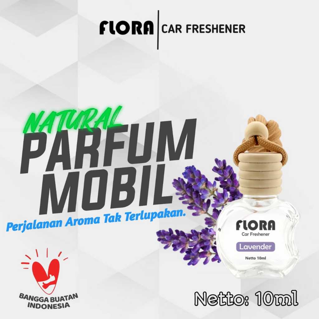Jual Parfum Mobil FLORA Pengharum Ruangan Mobil Lemari Kamar Toilet ...