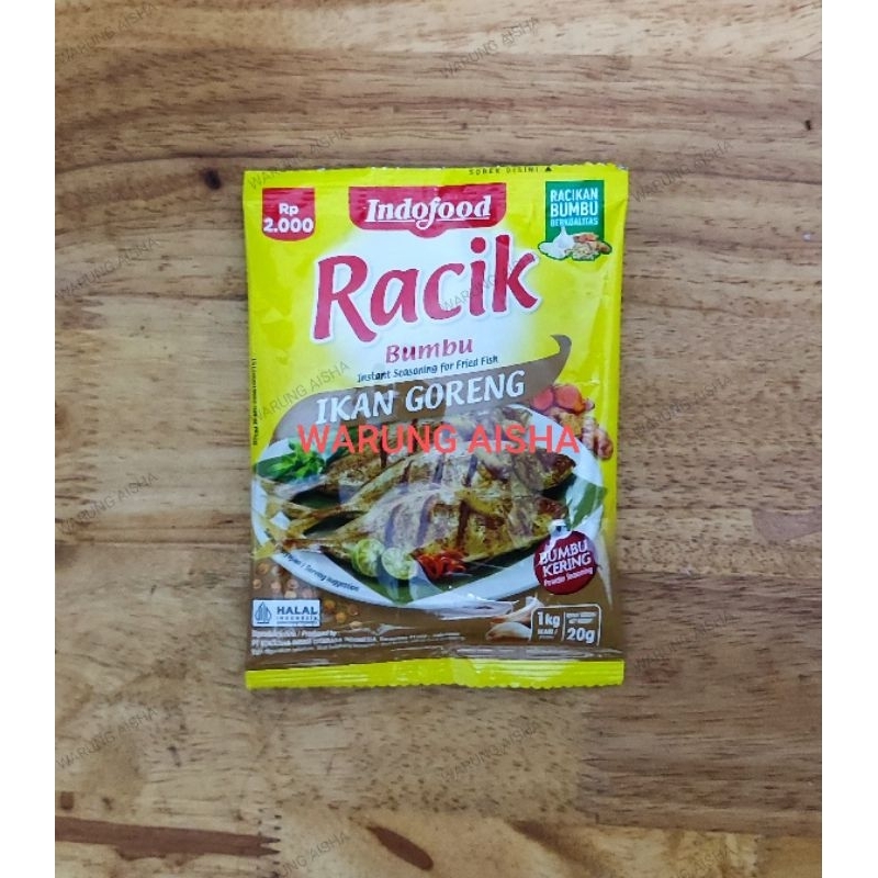 Jual Bumbu Masak Racik Ikan Goreng Indofood 20 gr | Shopee Indonesia