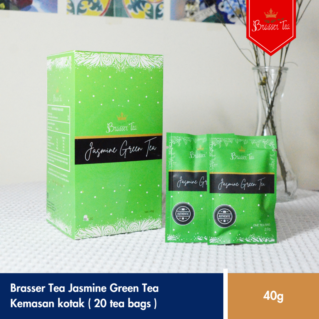 Jual Jasmine Green Tea | Teh Hijau dengan Bunga Jasmine Kemasan Kotak ...