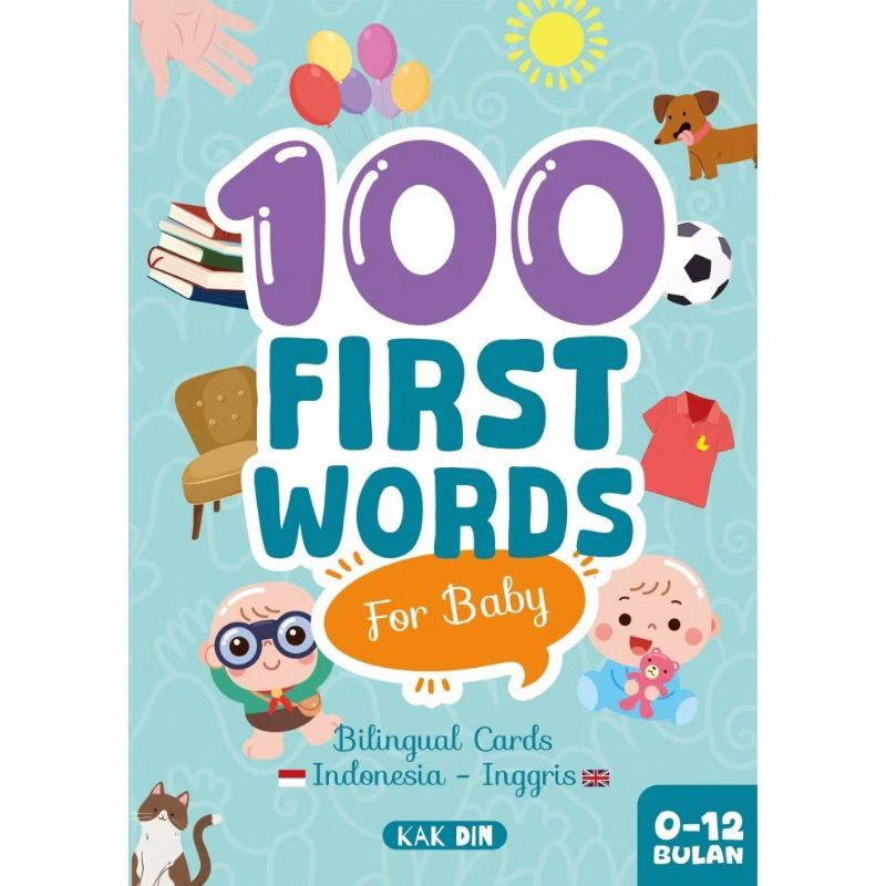 Jual Buku - 100 First Words For Baby | Shopee Indonesia