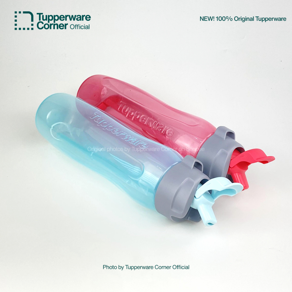 Jual Tupperware Eco Straw Bottle 750ml | Shopee Indonesia