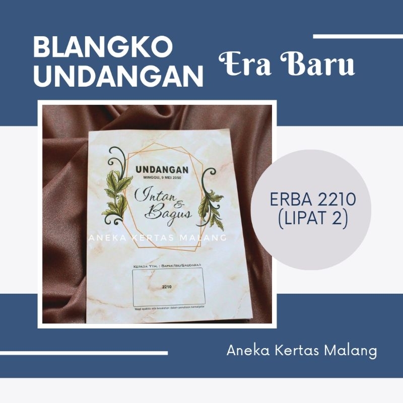 Jual Undangan Erba 2210 (Cek Deskripsi) | Shopee Indonesia