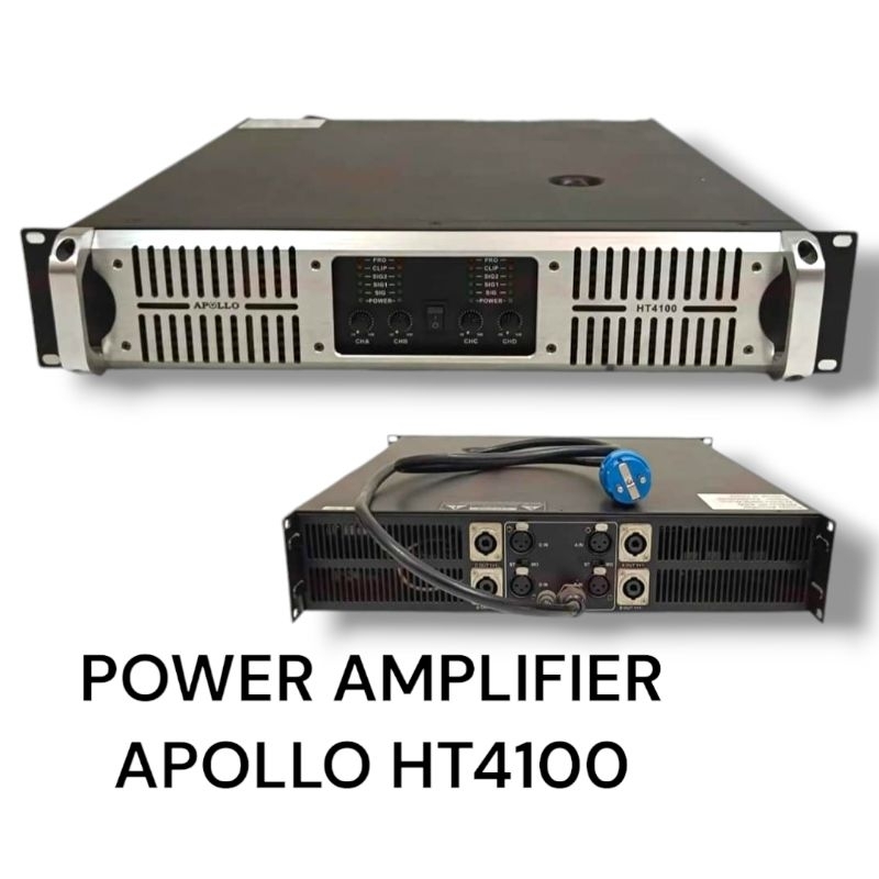 Jual power amplifier Apollo HT 4100 power 4x1000watt | Shopee Indonesia