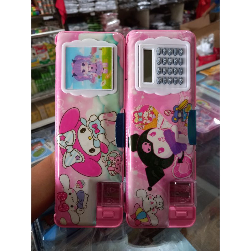 Jual KOTAK PENSIL KALKULATOR (SUDAH PLUS PERUNCING) | Shopee Indonesia
