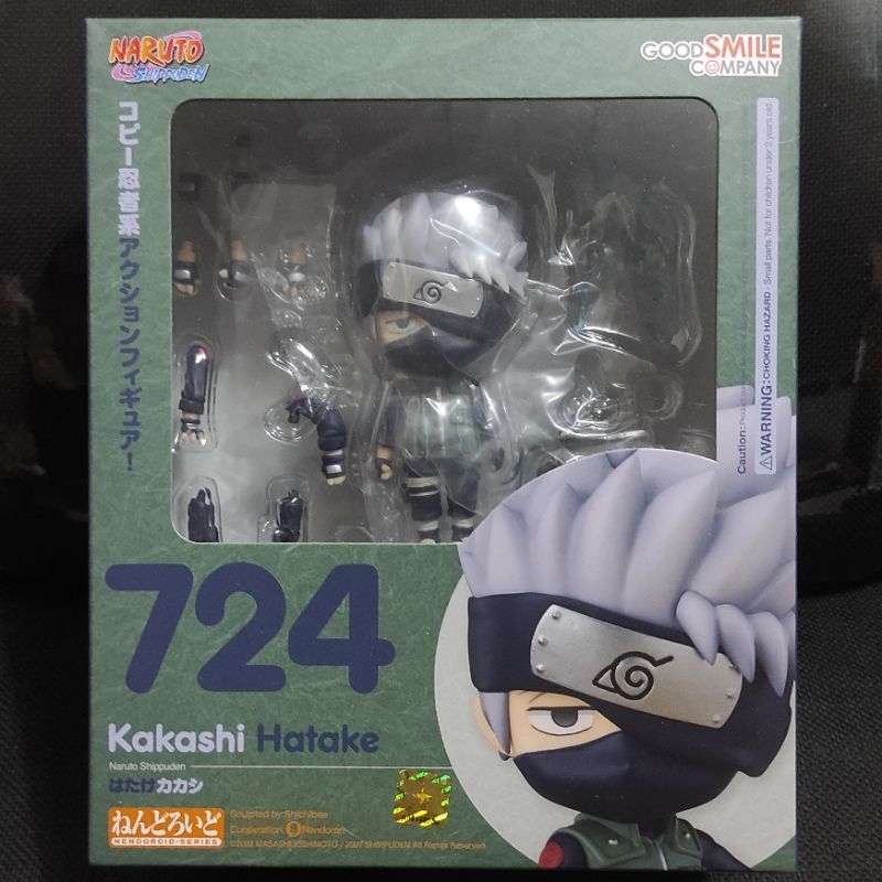 Jual Nendoroid 724 Naruto Kakashi Hatake ORI GSC Good Smile MISB ...