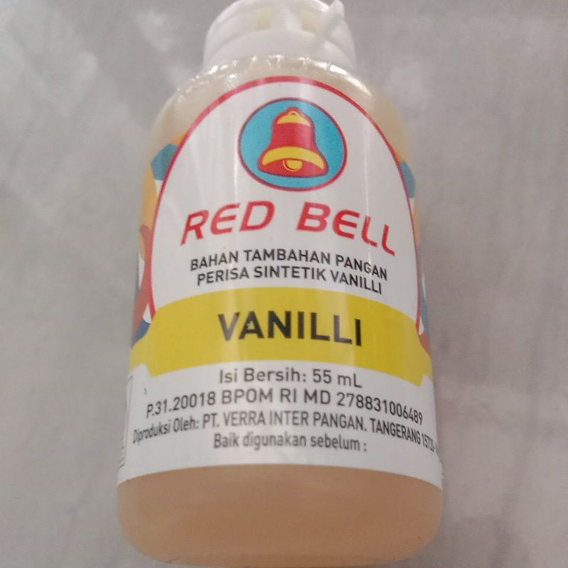 Jual vanili cair Red Bell 55ml | Shopee Indonesia
