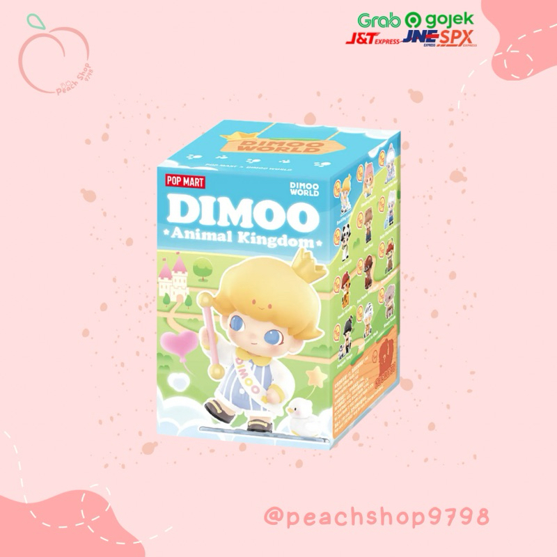 Jual SELECTED Dimoo Animal kingdom popmart action figure gacha | Shopee ...
