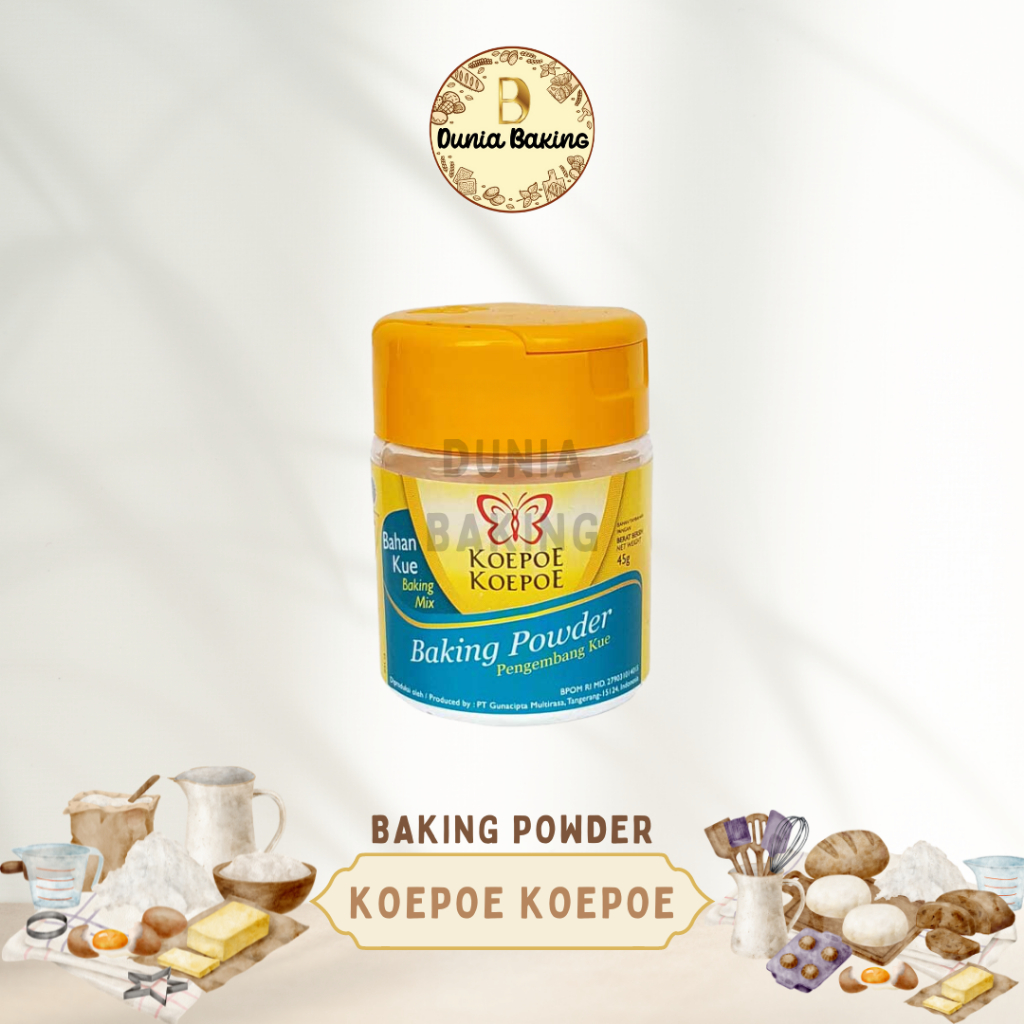 Jual Koepoe-koepoe baking powder 45gr | Baking powder 45gr | Shopee ...