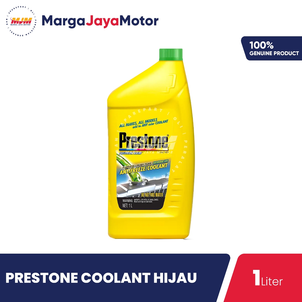 Jual Prestone Radiator Coolant 33% Hijau Merah 1L Air Radiator Prestone ...