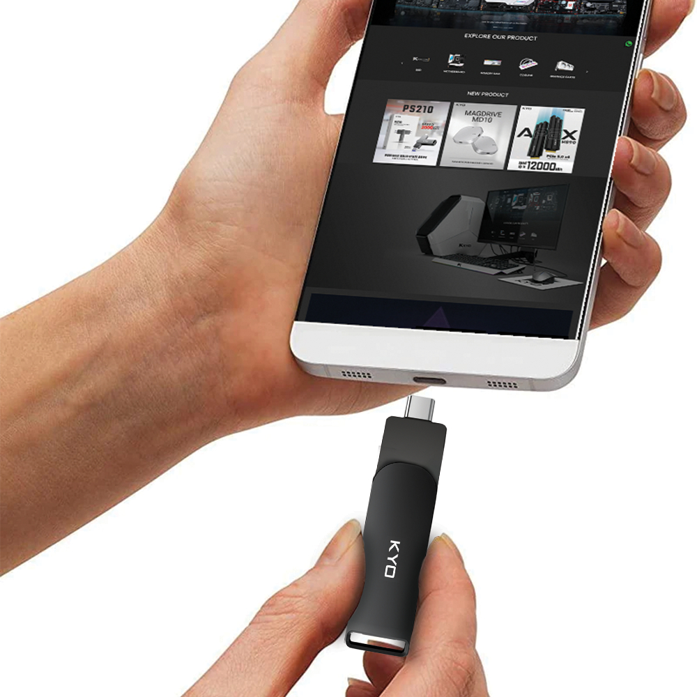 Jual KYO PS210 1TB Portable SSD 20Gbps USB 3.2 Gen 2 x2 TYPE C ...