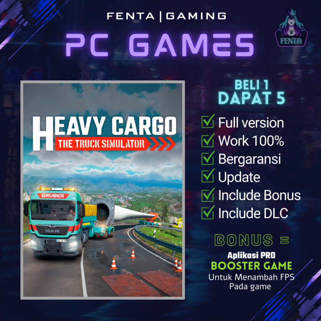 Jual HEAVY CARGO THE TRUCK SIMULATOR - GAME PC - GAME LAPTOP | Shopee ...