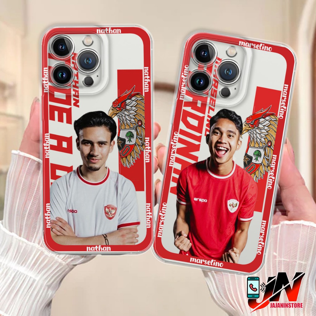Jual JAJANIN Casing Hp Case Bening Protec Camera Silikon Special Timnas ...