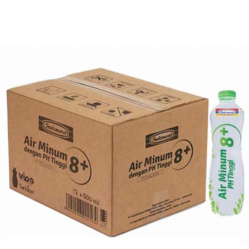 Jual Air mineral ph tinggi 8+ 500ml | Shopee Indonesia