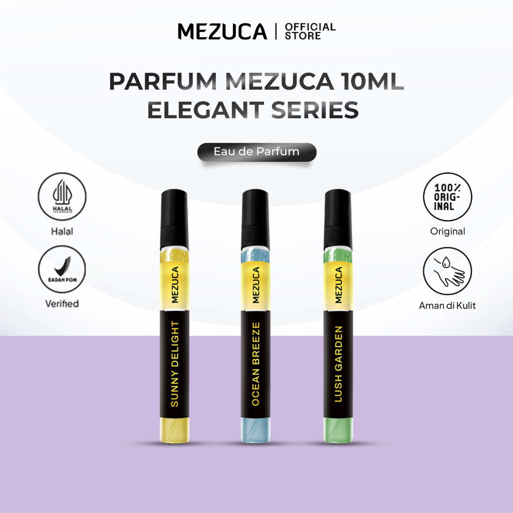 Jual Travel Size Series Mezuca 10mL Parfum Eau De Cologne BPOM Wangi ...