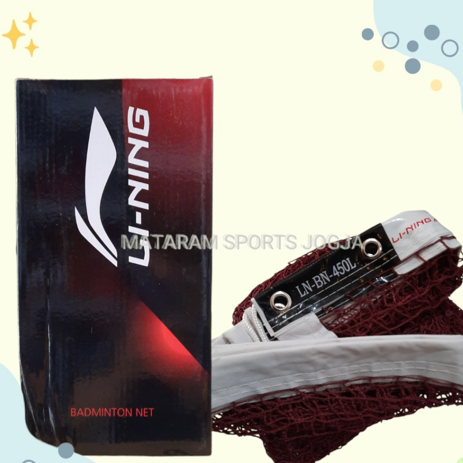 Jual Net Badminton Bulutangkis Lining BN 450L Original | Shopee Indonesia