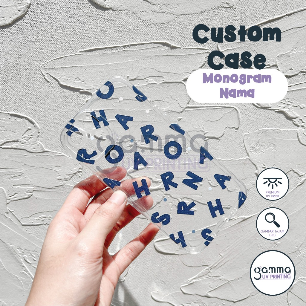 Jual Custom Casing HP Nama UV Print / Case Handphone Apple Iphone ...