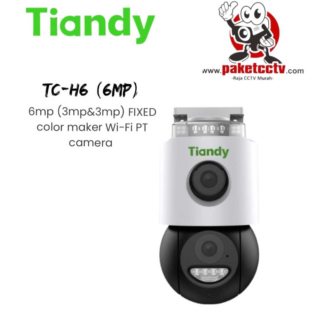 Jual CAMERA TIANDY TC-H6 (3MP&3MP) FIXED COLOR MAKER WI-FI PAN TILT ...