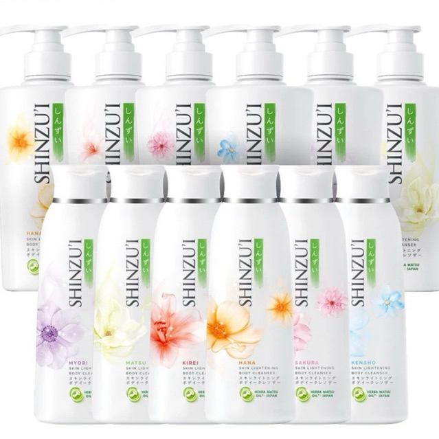 Jual SHINZUI Body Cleanser 275 ml & 480 ml sabun mandi cair botol ...