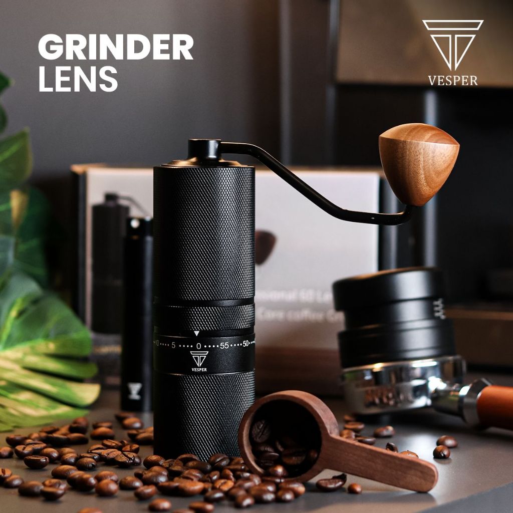 Jual Vesper coffee grinder lens seven stars burr faster cutting ...