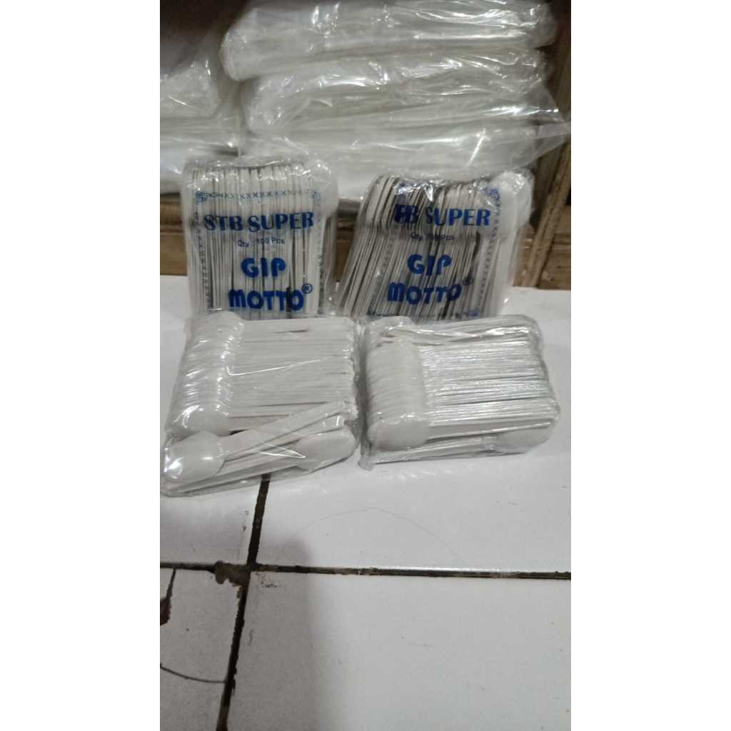 Jual SENDOK PUDDING / SENDOK JELLY / SENDOK STB SUPER PUTIH SUSU ISI ...