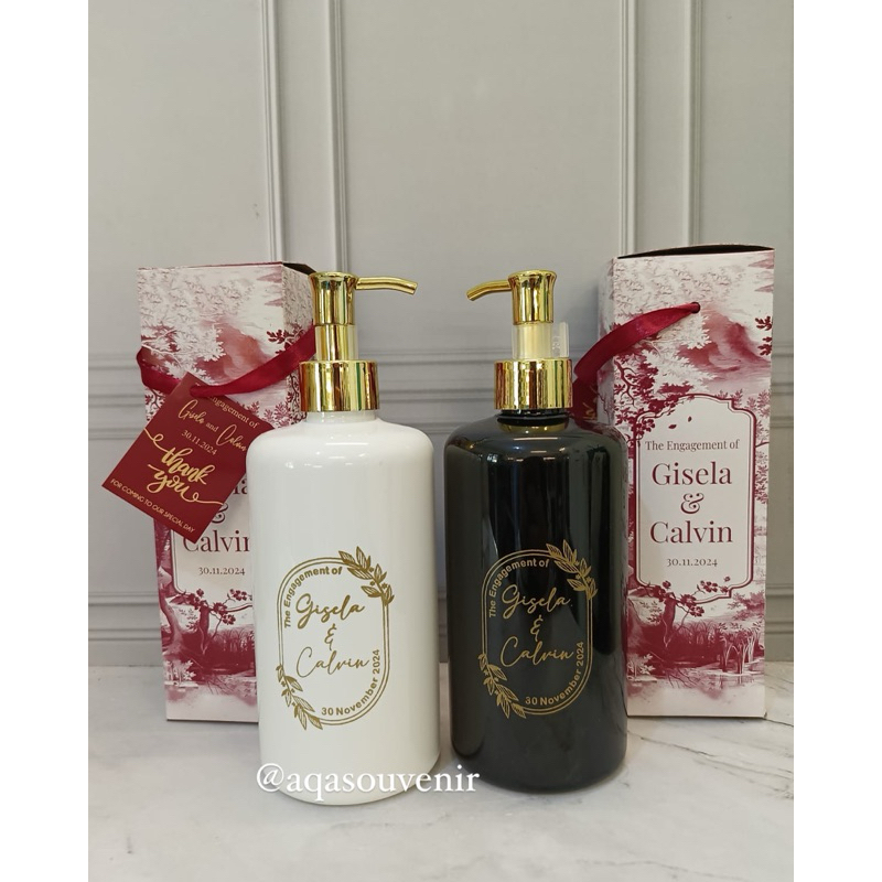 Jual SOUVENIR BOTOL SABUN PUMP KEMASAN BOX CUSTOM | Shopee Indonesia
