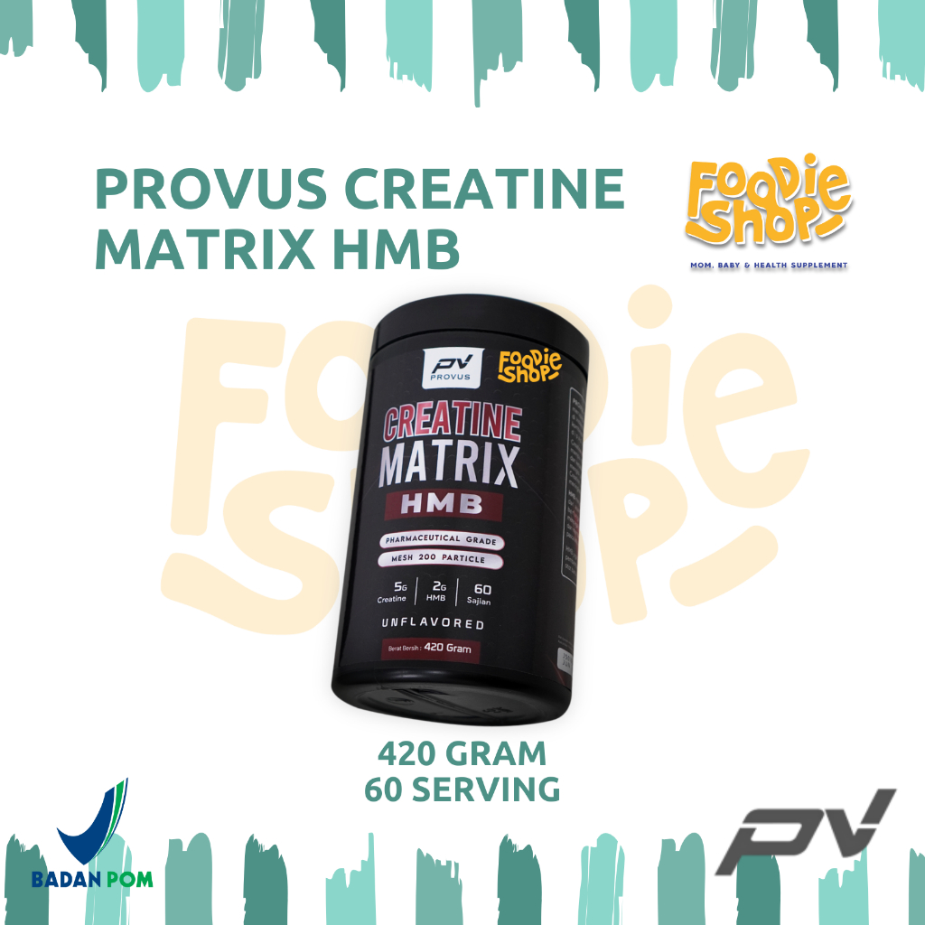 Jual Provus Creatine Matrix HMB - 420gr 60 Servings | Shopee Indonesia