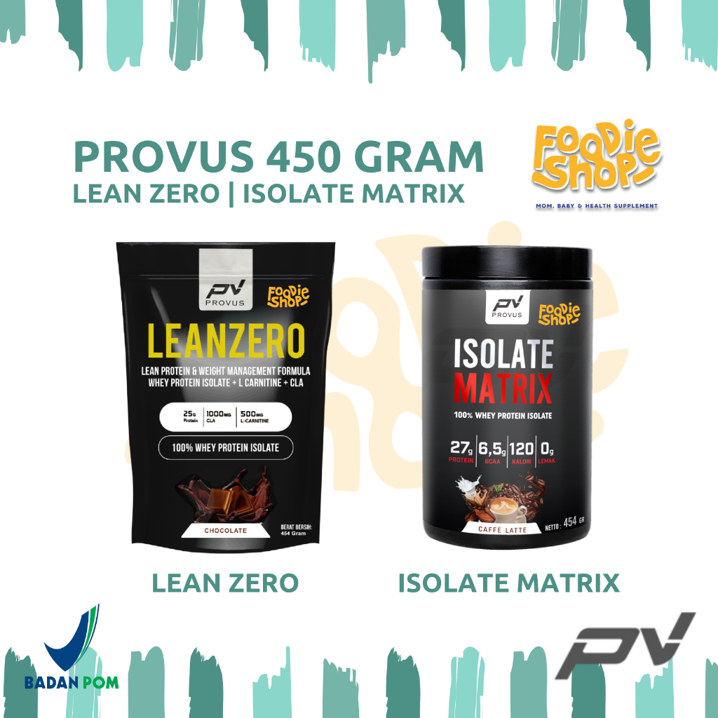 Jual Provus Lean Zero / Provus Isolate Matrix 1 lbs 15 serving 450 gram ...