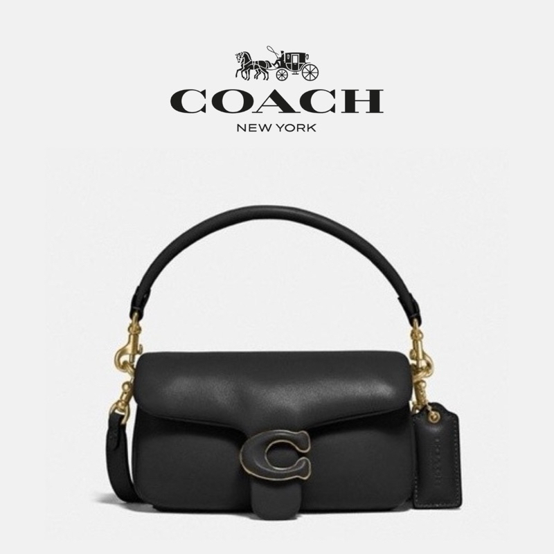 Jual (Original 100%) COACH PILLOW TABBY Mini SHOULDER BAG 18 BLACK ...