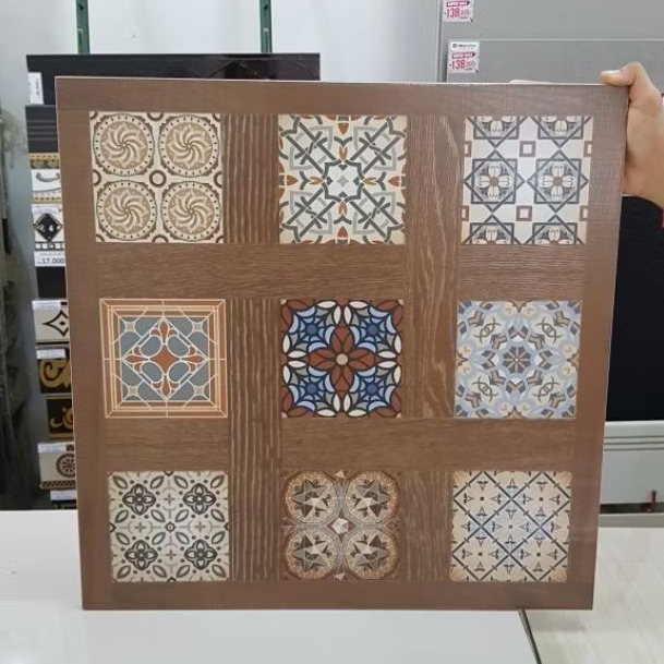 Jual keramik 50x50 lantai/keramik pola batik/keramik motif/keramik ...