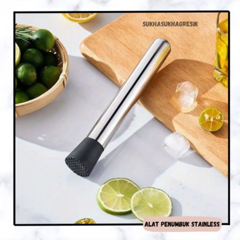 Jual ALAT PENUMBUK STAINLESS Alat Penghancur Mengaduk Bahan Stainless ...
