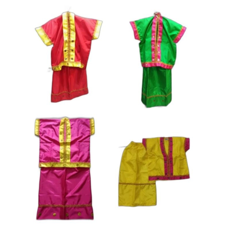 Jual Baju Bodo Anak Makassar Paud TK SD SMP Dewasa / Baju Bodo Anak ...