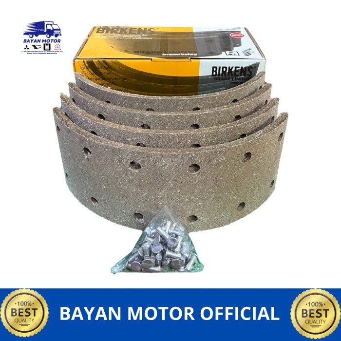 Jual Brake Lining Kampas Rem Depan/Belakang Mitsubishi Ragasa PS 135 ...