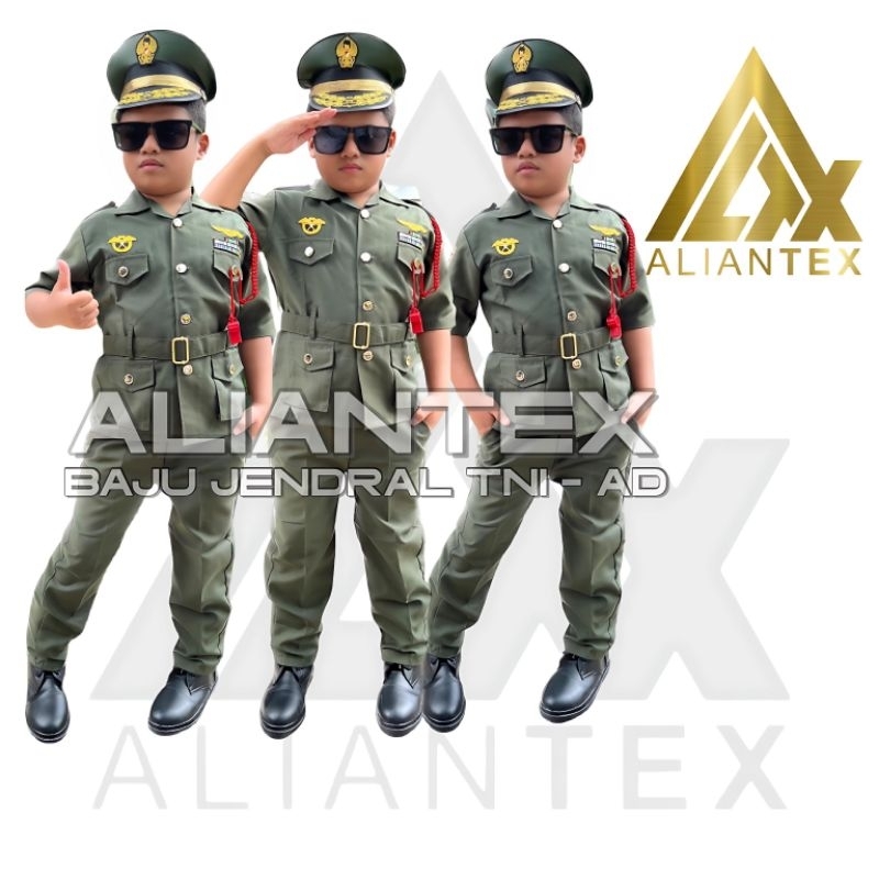 Jual ALIANTEX - Jendral TNI AD Anak | Shopee Indonesia