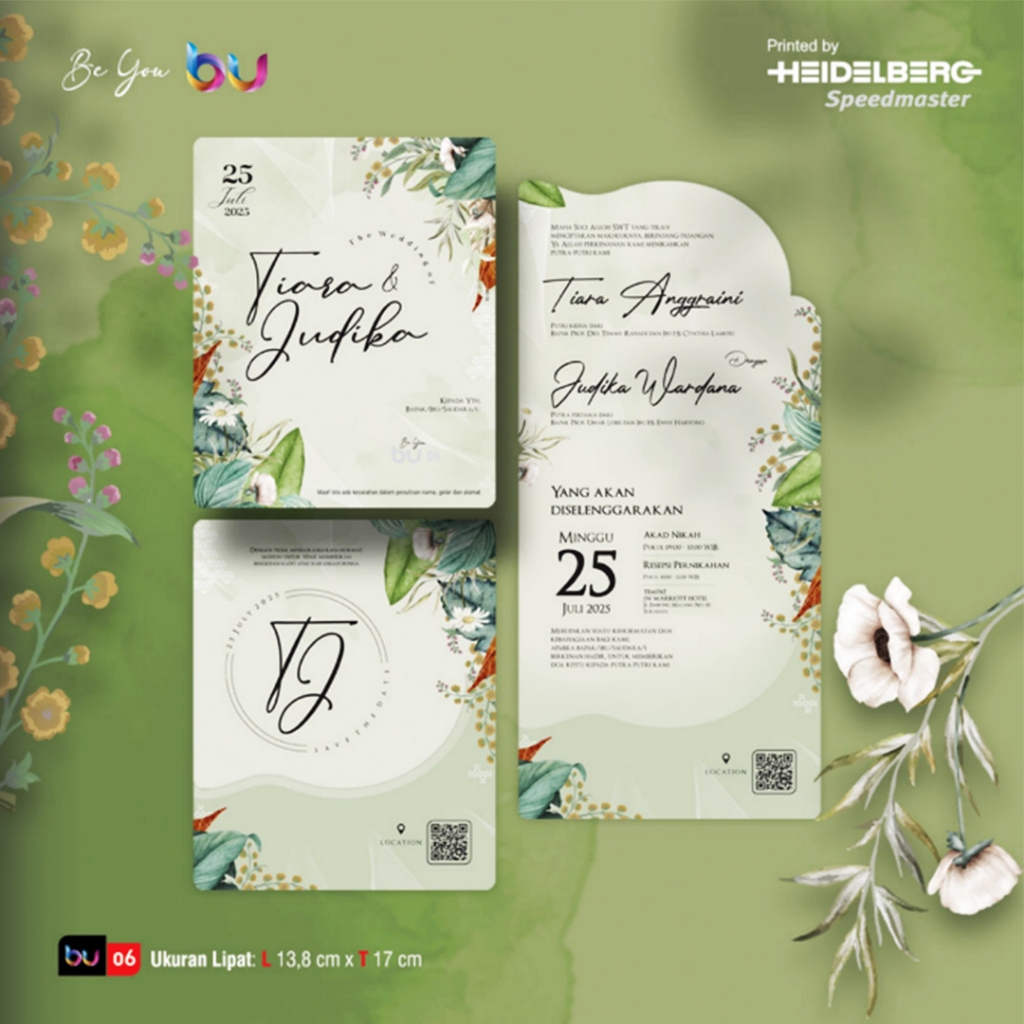 Jual CETAK UNDANGAN PERNIKAHAN MURAH/CETAK KARTU UNDANGAN NIKAH/KARTU ...